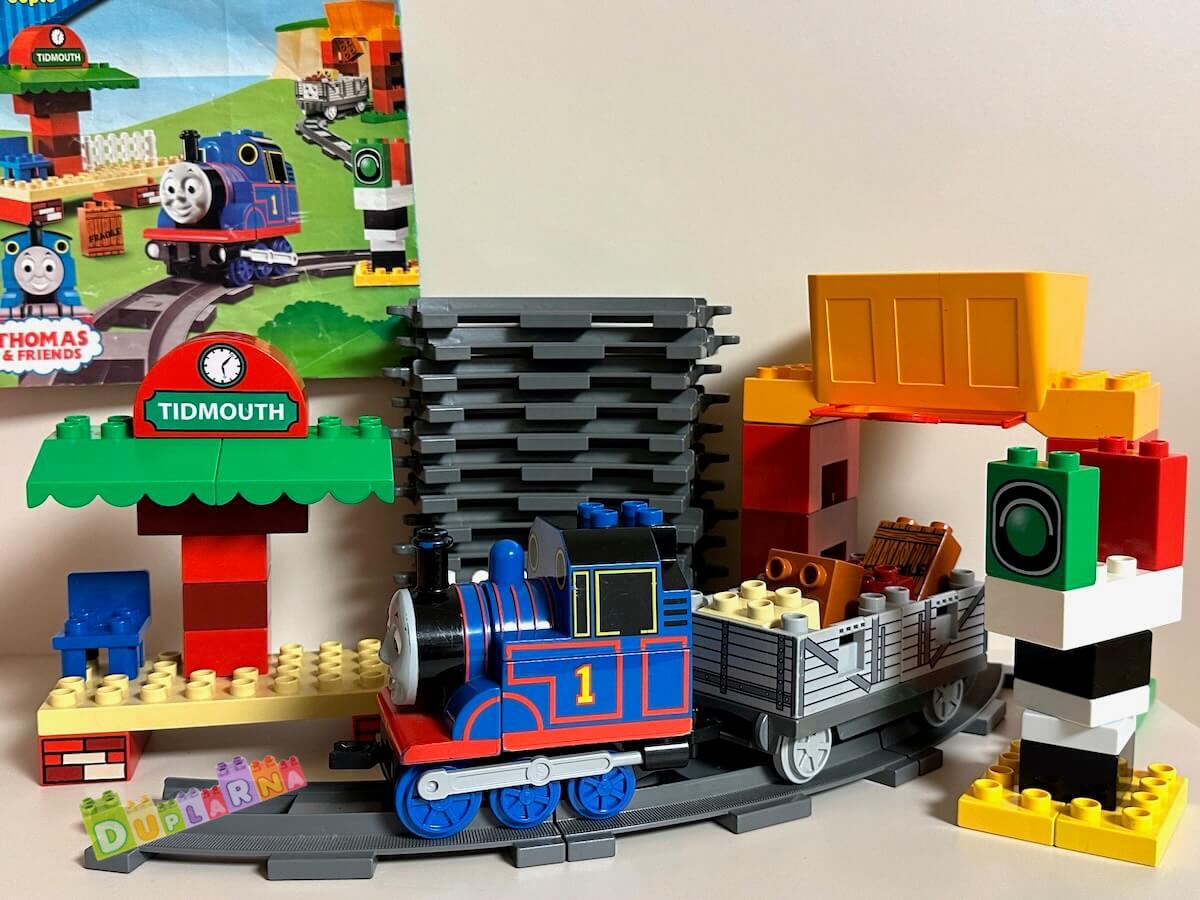 Lego Duplo 5554 - Mašinka Tomáš - Nákladní vlaková souprava | Duplárna