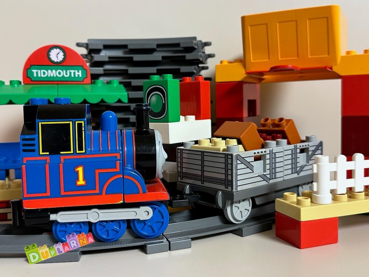 Lego Duplo 5554 - Mašinka Tomáš - Nákladní vlaková souprava | Duplárna